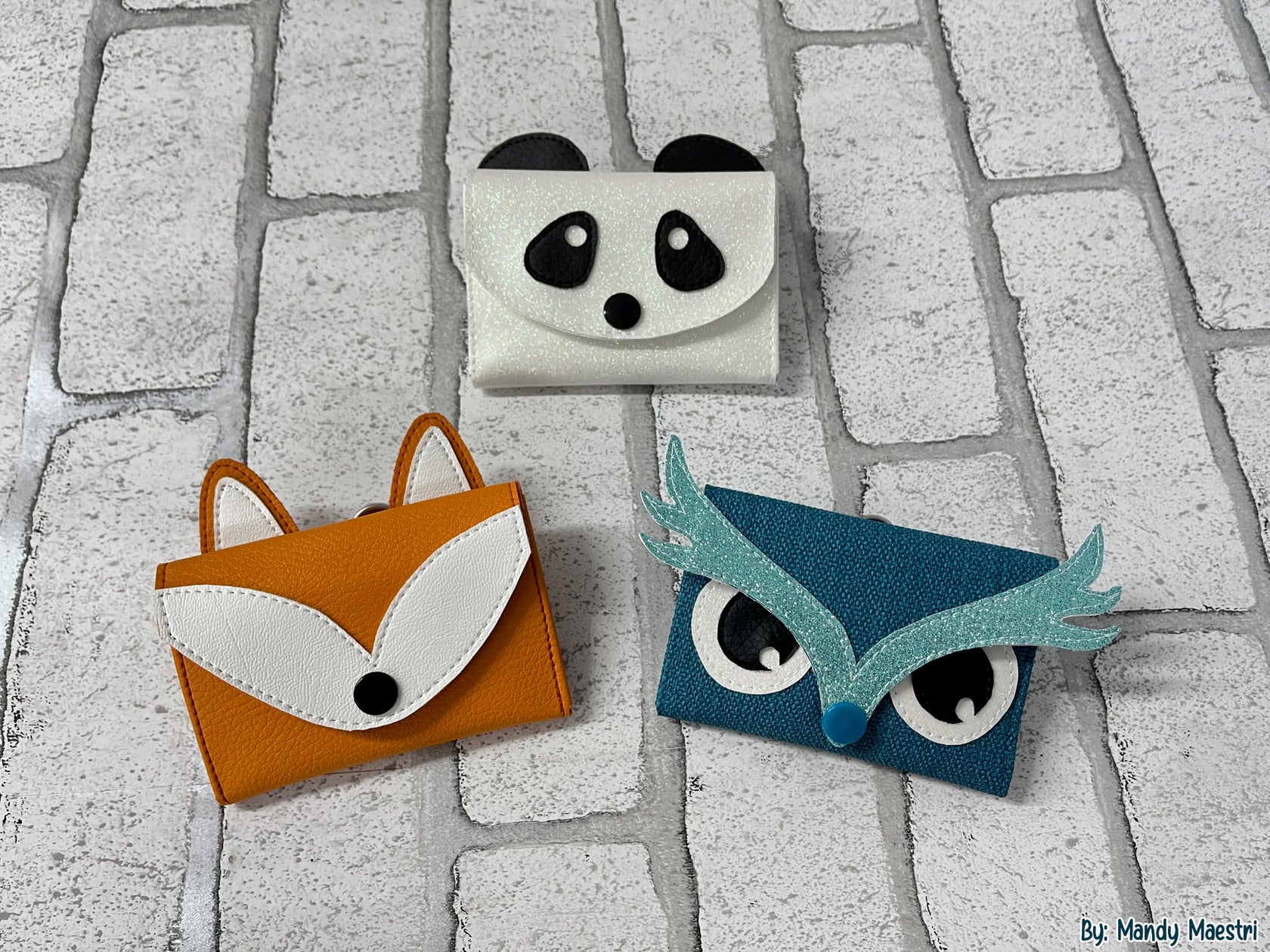 Adelaide Animal Card Holders - PDF Sewing Pattern with SVG file – Pink ...