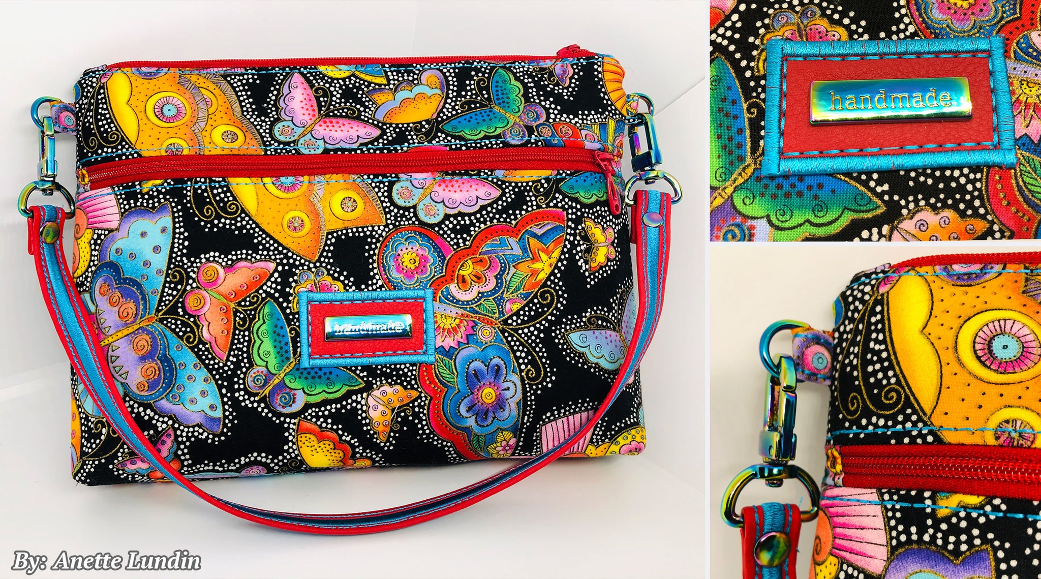 Denver Double Zip Bag - Two Sizes - PDF Sewing Pattern – Pink Pony Design